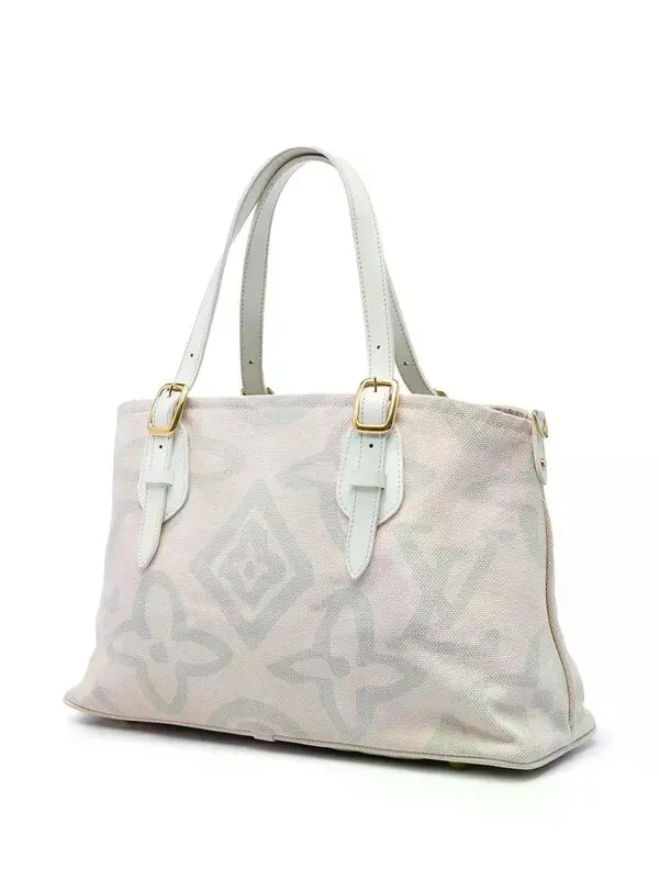 LOUIS VUITTON Monogram Tahitienne Cabas Pm Tote Bag