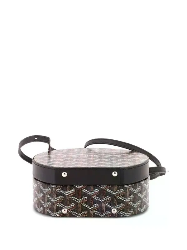 Goyard Alto Hatbox Bag Coated Canvas Satchel