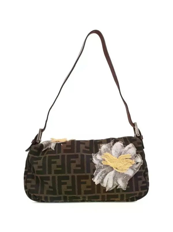 Fendi Baguette Logo-print Handbag