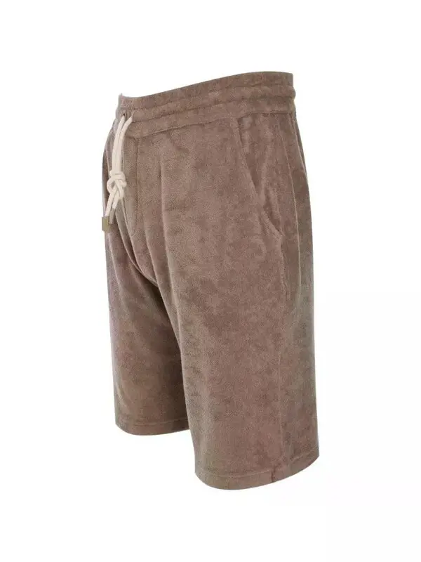 GRAN SASSO Drawstring Terry-cloth Shorts