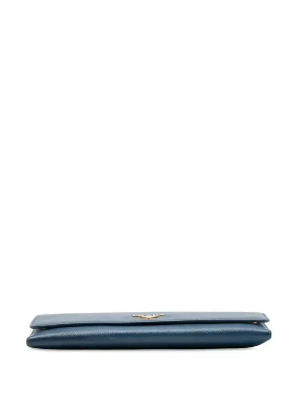 Prada 2010-2026 Saffiano Wallet On Chain Crossbody Bag