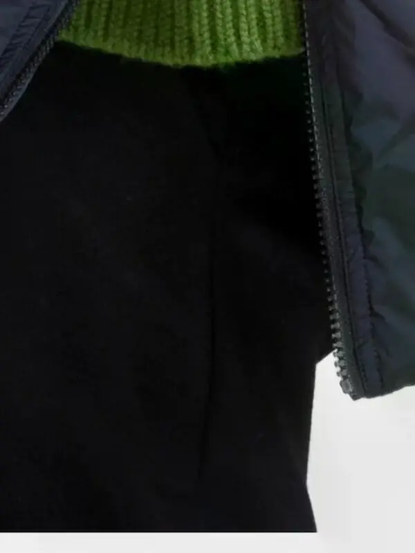 YVES SALOMON A-line Quilted Shearling-trimmed Jacket