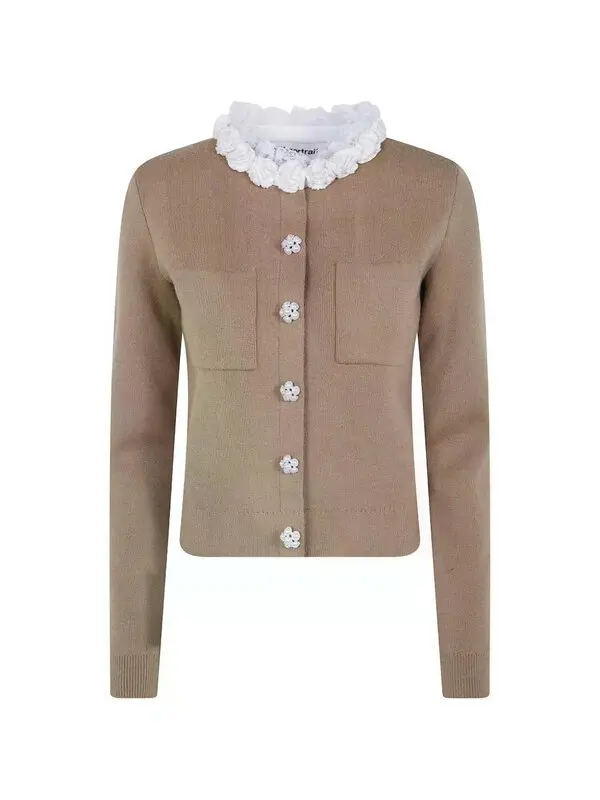 SELF-PORTRAIT Embellished Knit Cardigan