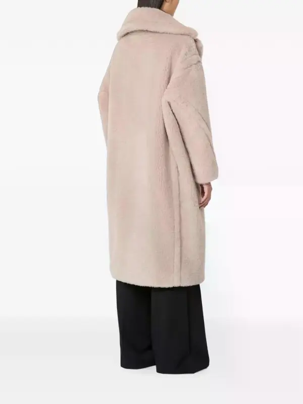 Max Mara Tedgirl Double-breasted Coat - Neutrals