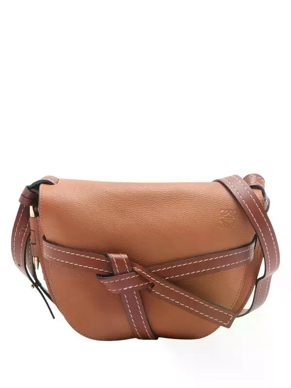 Loewe 2015-2026 Small Gate Leather Crossbody Bag