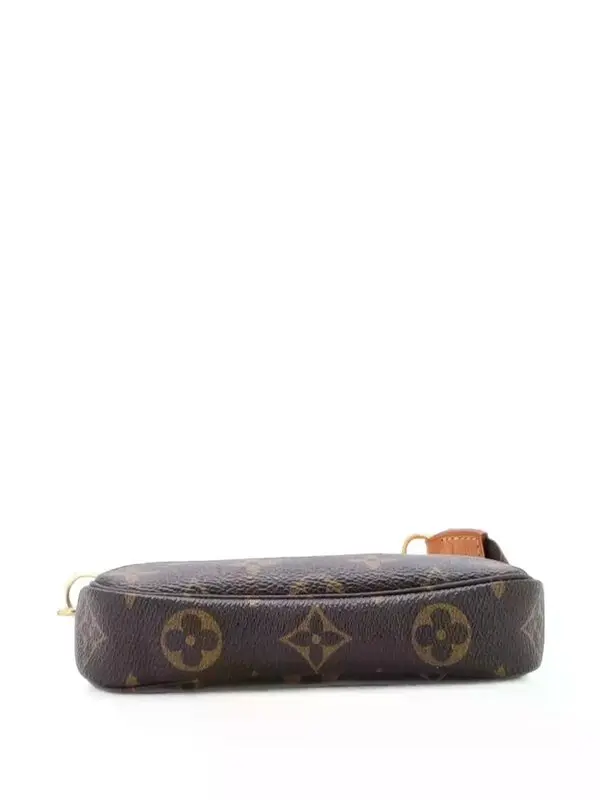 LOUIS VUITTON Pochette Accessoires Monogram Canvas Mini Clutch Bag
