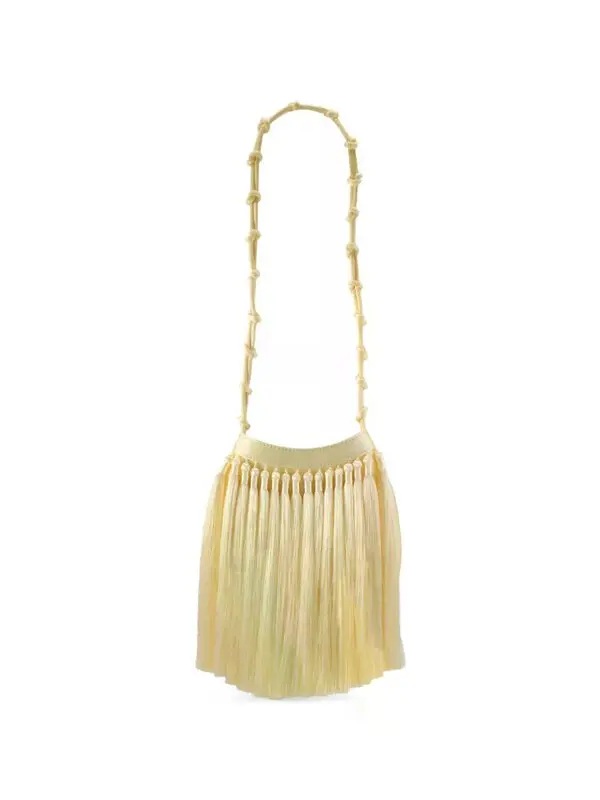 SIMONMILLER Tassel Knotty Mini Bag - Yellow