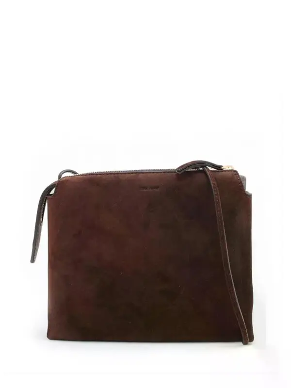 THE ROW 2021-2026 Mini Twin Suede Crossbody Bag