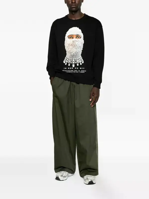 IH NOM UH NIT Mask Future Graphic-print Sweatshirt