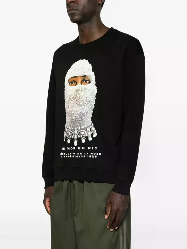 IH NOM UH NIT Mask Future Graphic-print Sweatshirt