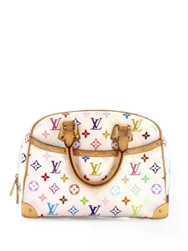 LOUIS VUITTON Trouville Handbag Monogram Multicolor Satchel