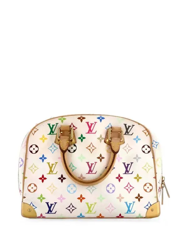 LOUIS VUITTON Trouville Handbag Monogram Multicolor Satchel