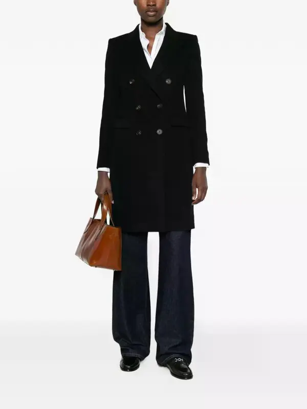 Tagliatore Double-breasted Peak-lapels Coat