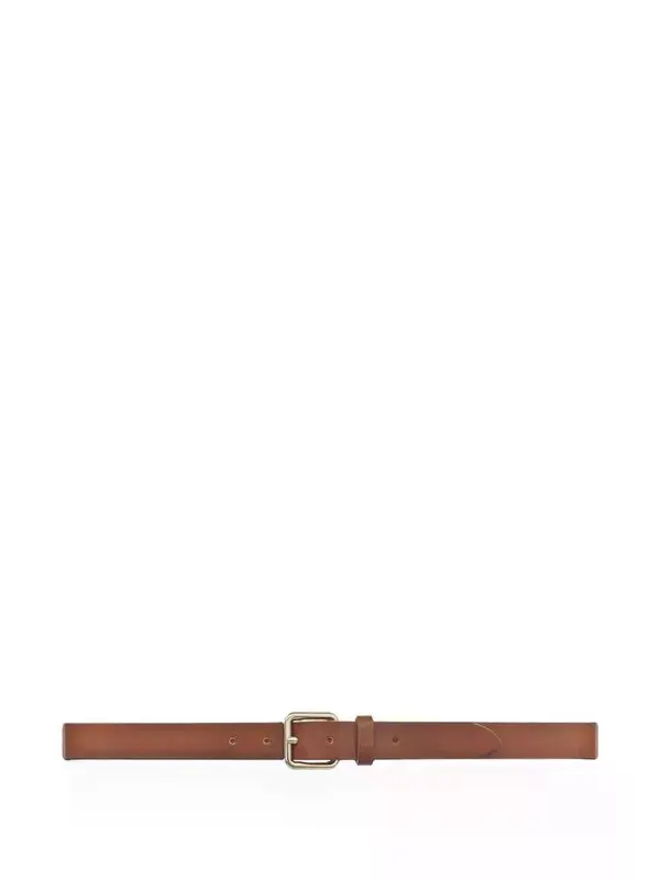 BGM LABEL Leather Buckle Belt