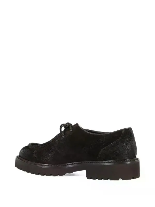 DOUCAL'S Lace-up Suede Derby Shoes