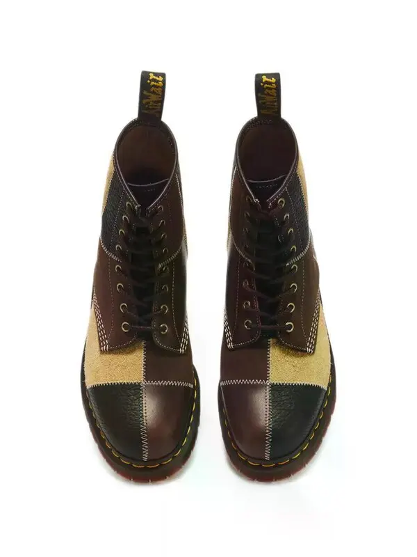 Dr. Martens 1460 Patchwork Lace-up Boots