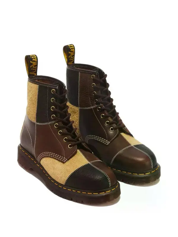 Dr. Martens 1460 Patchwork Lace-up Boots