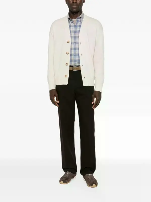 GRAN SASSO Button-up V-neck Cardigan