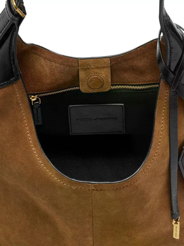 Marc Jacobs Belted Sack Bag In Suede
