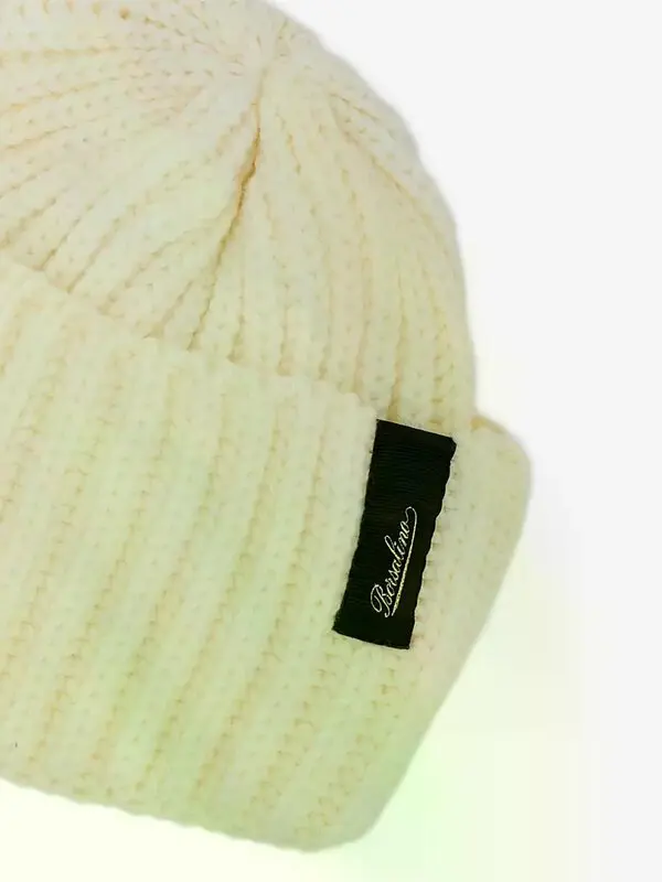 Borsalino Ribbed-knit Beanie Hat