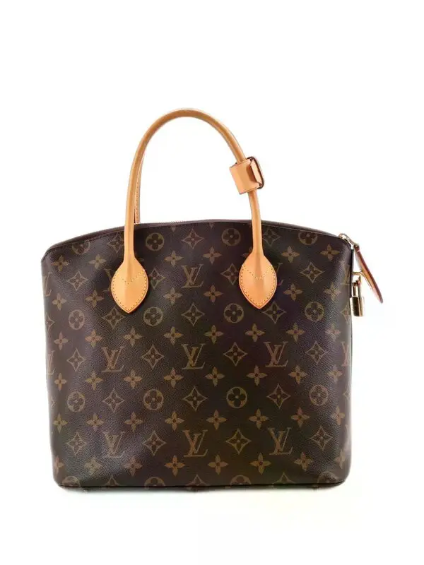 LOUIS VUITTON Lockit Nm Handbag Monogram Canvas Pm Satchel