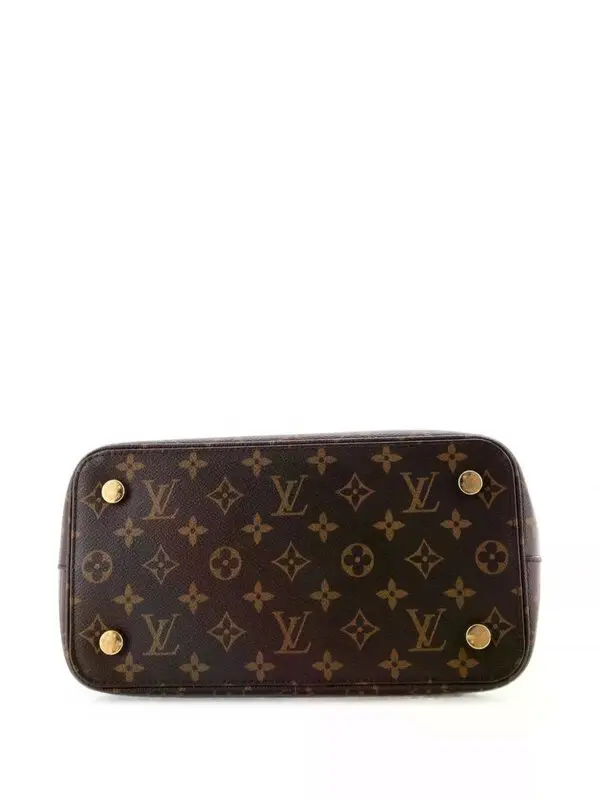 LOUIS VUITTON Lockit Nm Handbag Monogram Canvas Pm Satchel