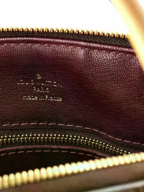 LOUIS VUITTON Lockit Nm Handbag Monogram Canvas Pm Satchel
