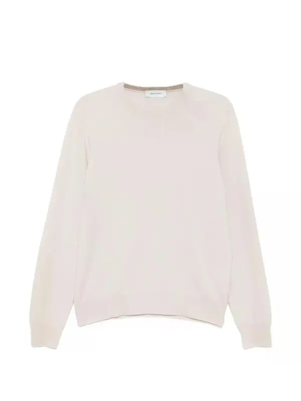 GRAN SASSO Crew-neck Long-sleeve Sweater