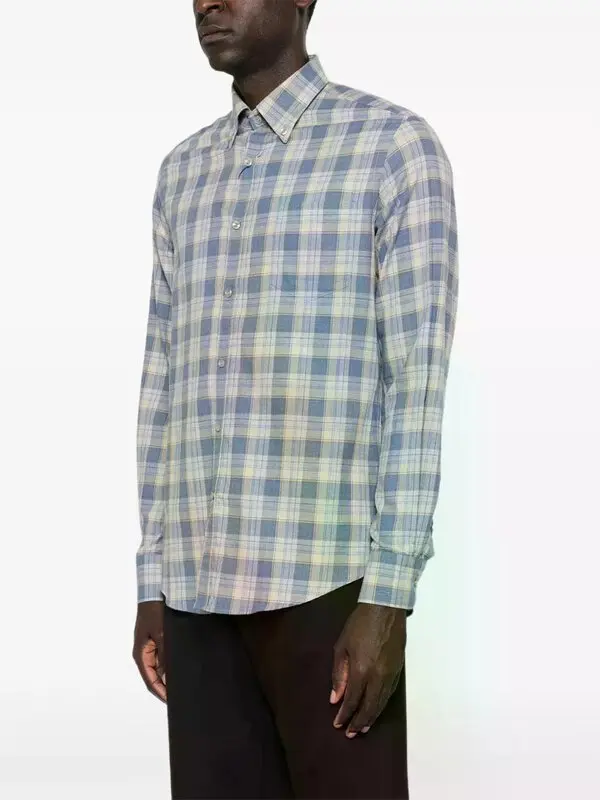 Paul & Shark Check-pattern Button-down Shirt