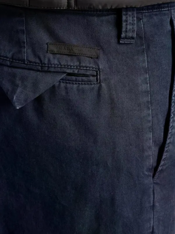Prada Garment-dyed Cotton Pants