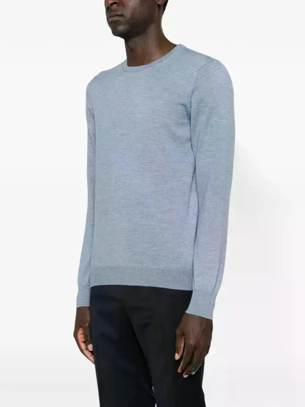 GRAN SASSO Crew-neck Long-sleeve Sweater