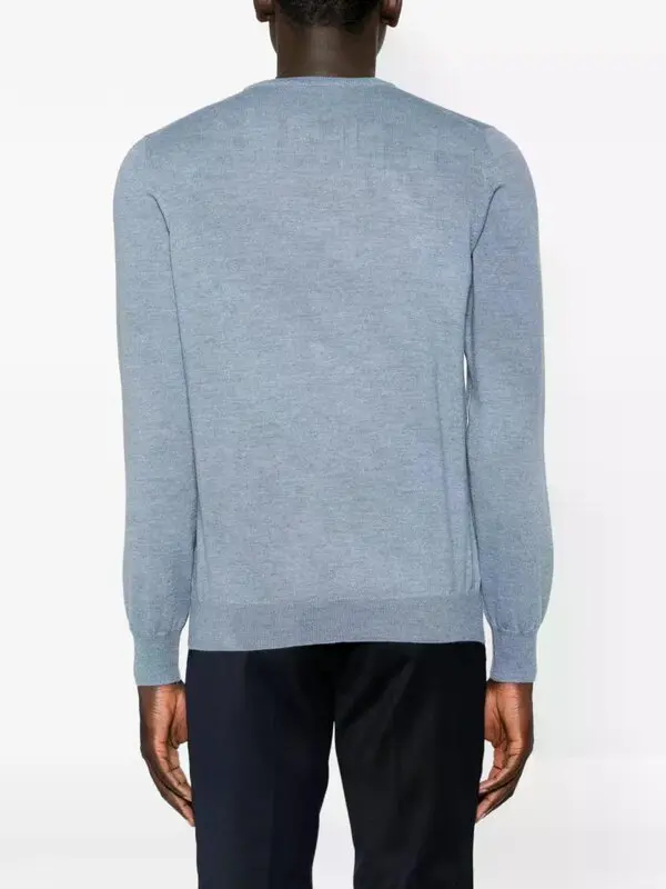 GRAN SASSO Crew-neck Long-sleeve Sweater