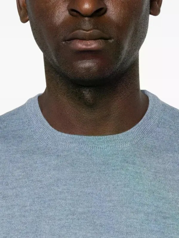 GRAN SASSO Crew-neck Long-sleeve Sweater