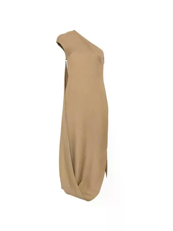 Source Unknown Hasta Asymmetric Maxi Dress