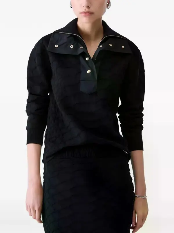 Liu Jo Crocodile-jacquard Sweater