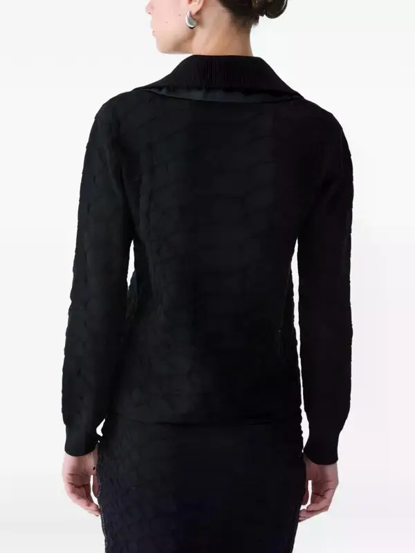 Liu Jo Crocodile-jacquard Sweater