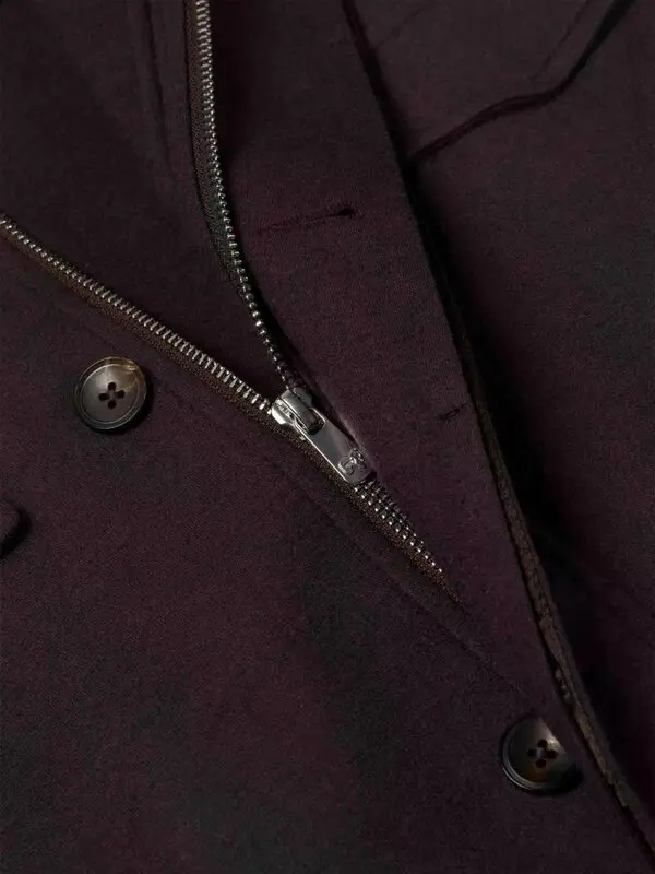 Marco Pescarolo High-neck Chest-flap Jacket