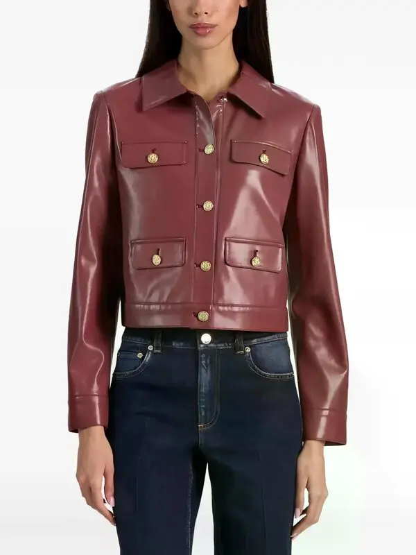 Alice + Olivia Colla Boxy Jacket