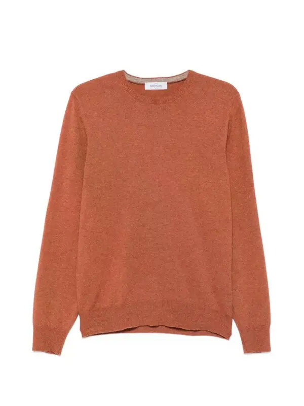 GRAN SASSO Crew-neck Long-sleeve Sweater