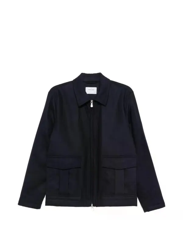 GRAN SASSO Zip-up Flap-pocket Jacket