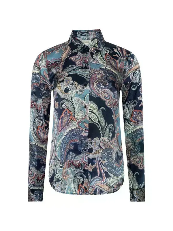 L'Agence Tyler Paisley-print Blouse