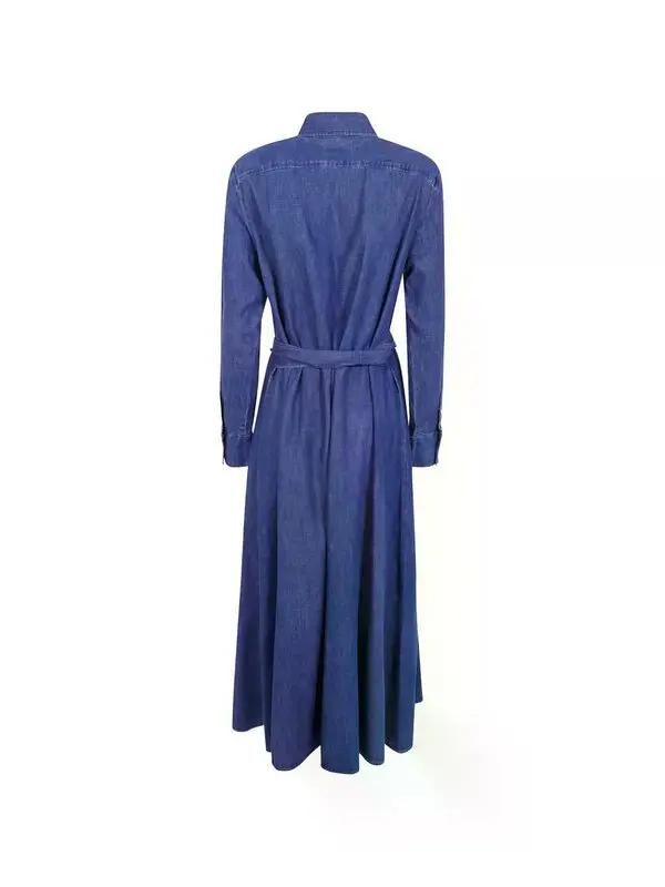 Polo Ralph Lauren Belted Button-down Midi Dress