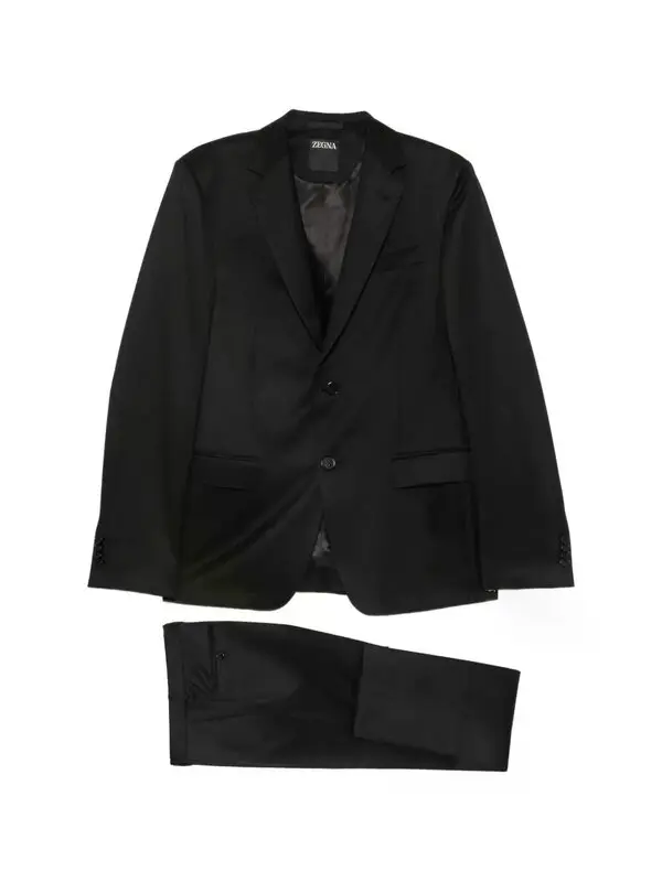 Zegna Single-breasted Wool Suit