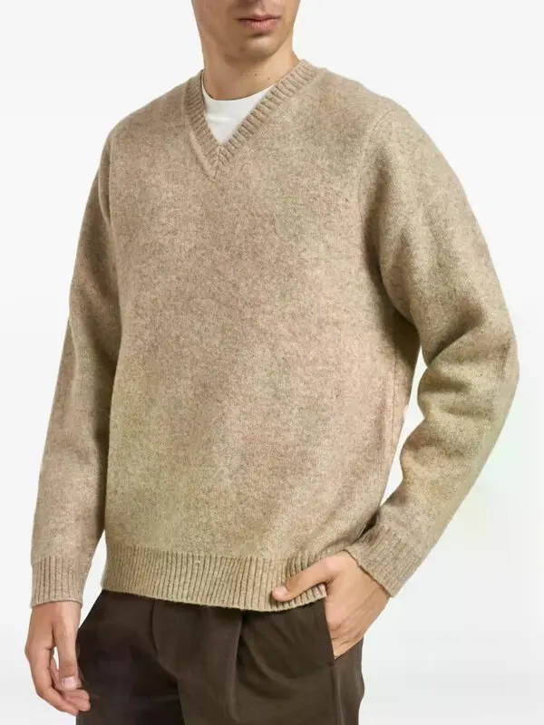 LES DEUX V-neck Long-sleeve Sweater