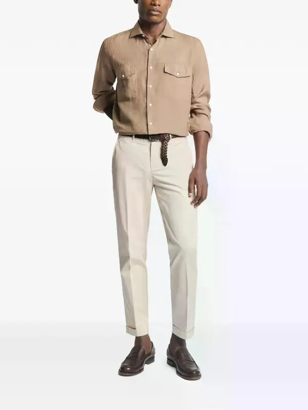 FAY Button-flap Pocket Shirt
