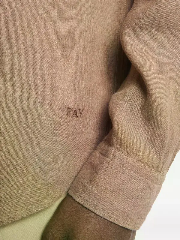 FAY Button-flap Pocket Shirt