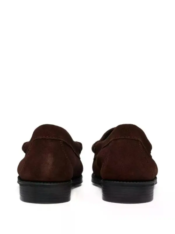 G.H.BASS Weejuns Suede Penny Loafers