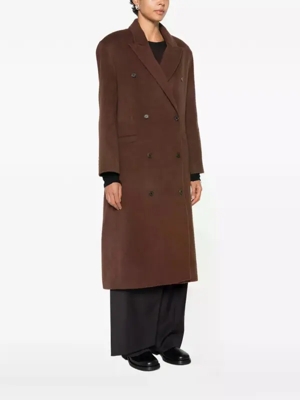 Source Unknown Hutton Double-breasted Wool Coat
