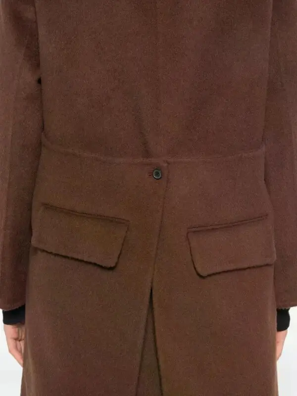 Source Unknown Hutton Double-breasted Wool Coat
