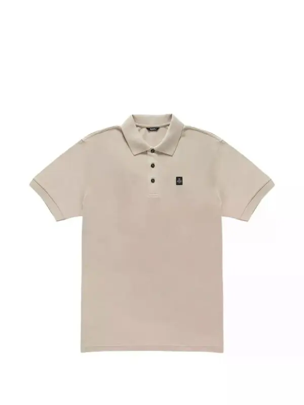 REFRIGIWEAR New Main Logo-patch Short-sleeve Polo Shirt